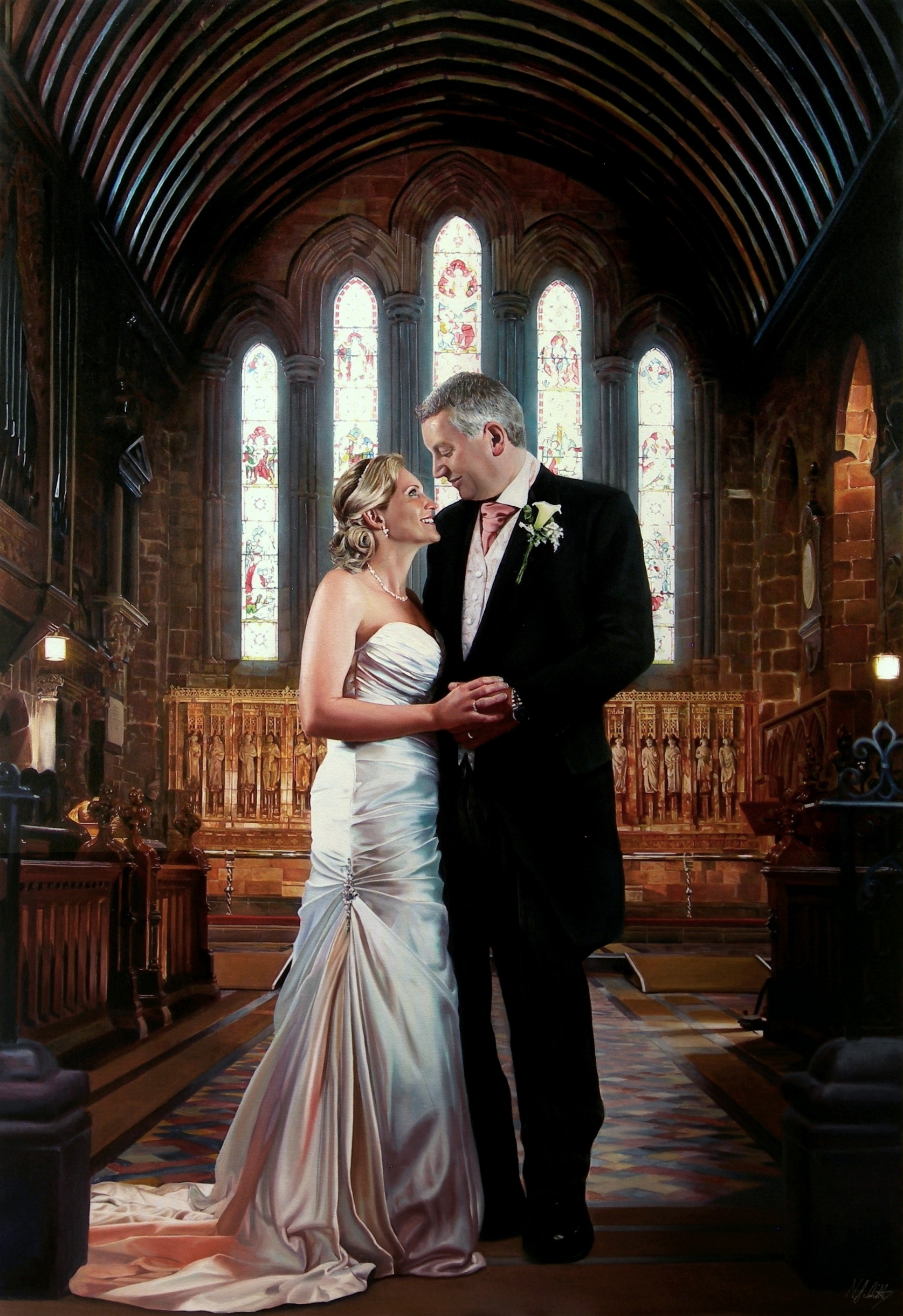 Gallery Of Portraits By Acclaimed Artist - Nicholas J Smith